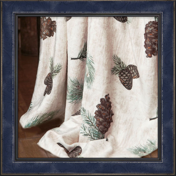 Plush Throw - Pine Heavy Plush Throw - Wild Mountain Trading Co